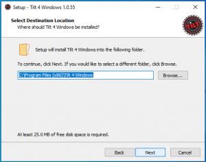 Installation – Tilt 4 Windows